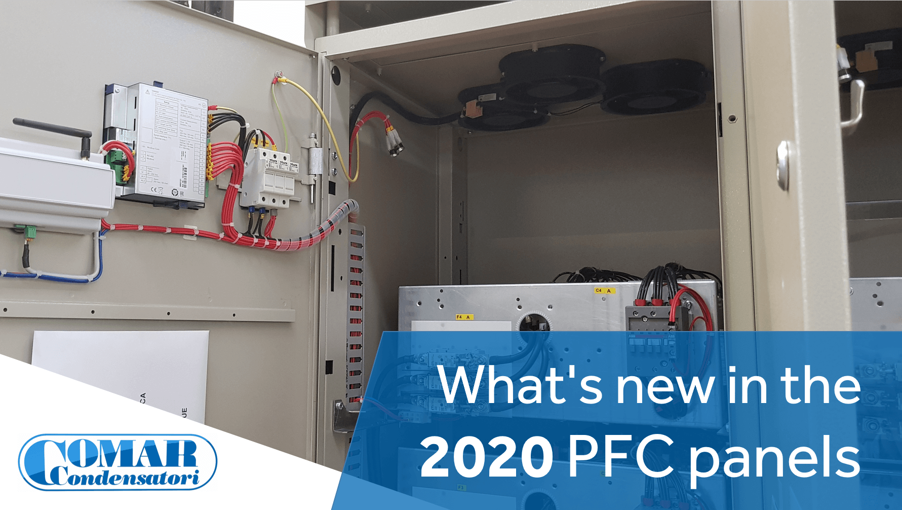 What's new in the 2020 PFC panels - Comar Condensatori