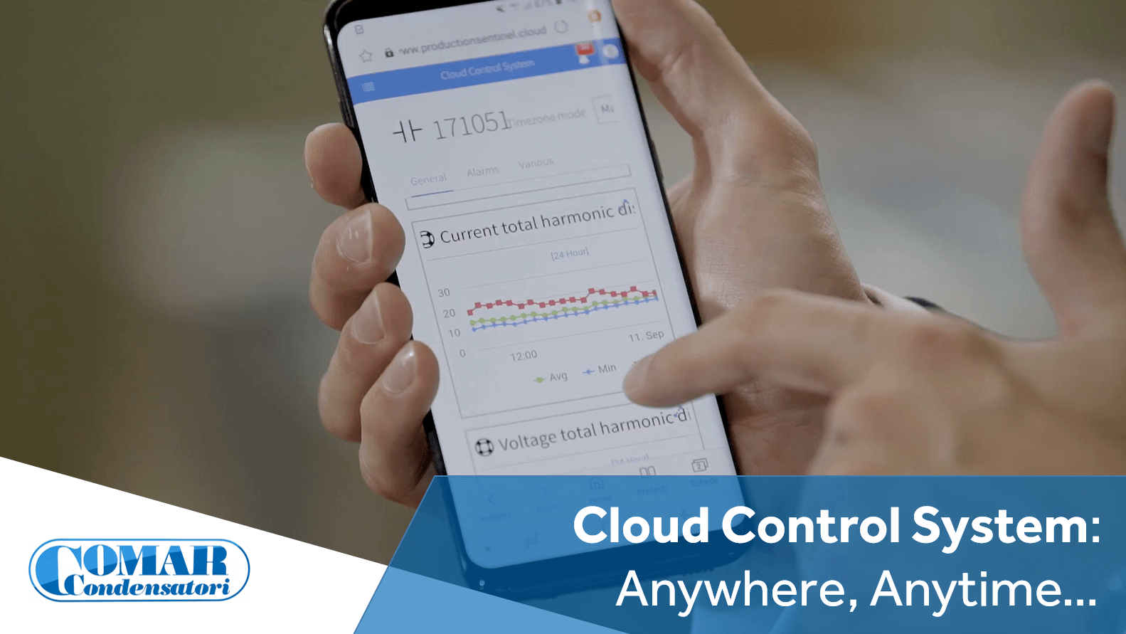 Cloud Control System: Anywhere, Anytime… - Comar Condensatori