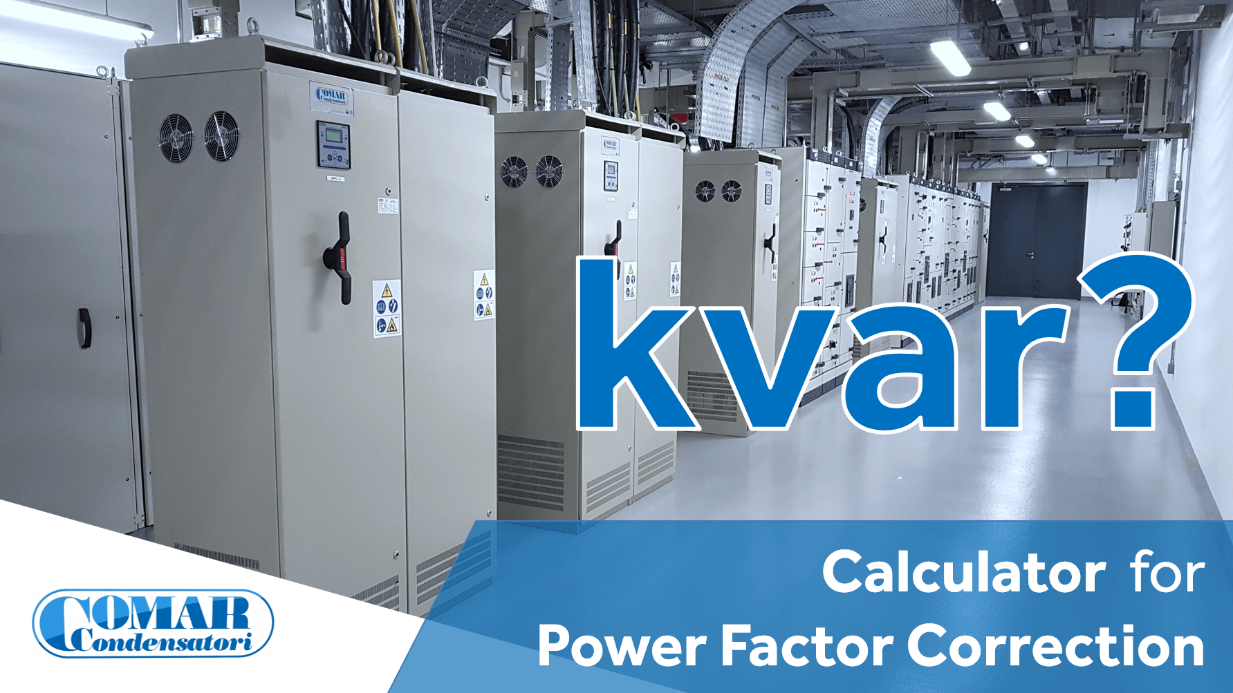 The new Power Factor Correction Calculator is now available! - Comar ...